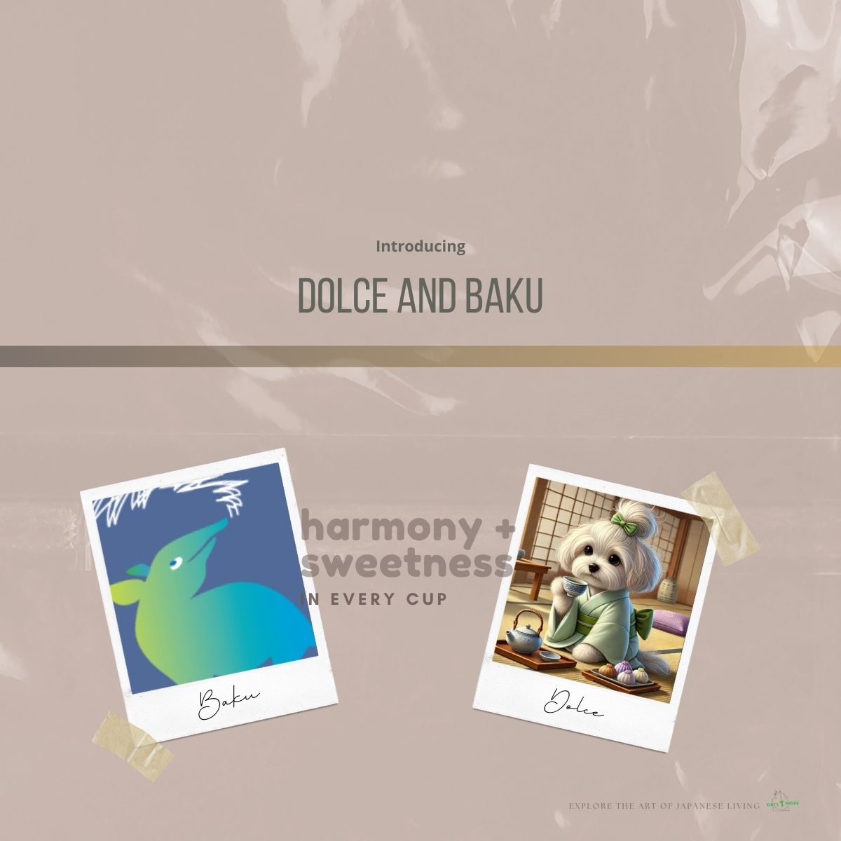 Meet Dolce and Baku: Guides to Joy, Dreams, and The Art of Japanese ...